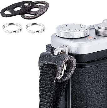 Amazon.com : Camera Strap Eyelet Lug Split O Ring Adapter & Leather ...