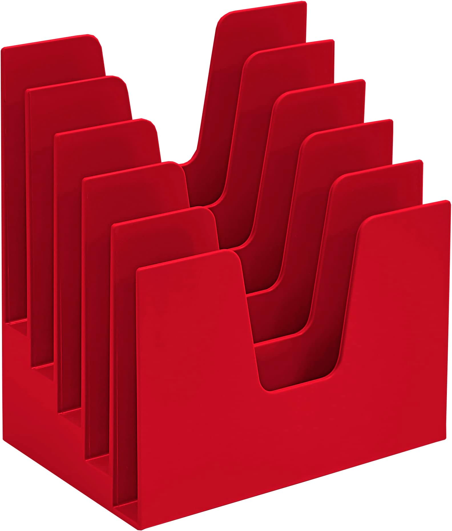 Amazon.com: Acrimet 5 Section Incline File Sorter Organizer, Mail ...