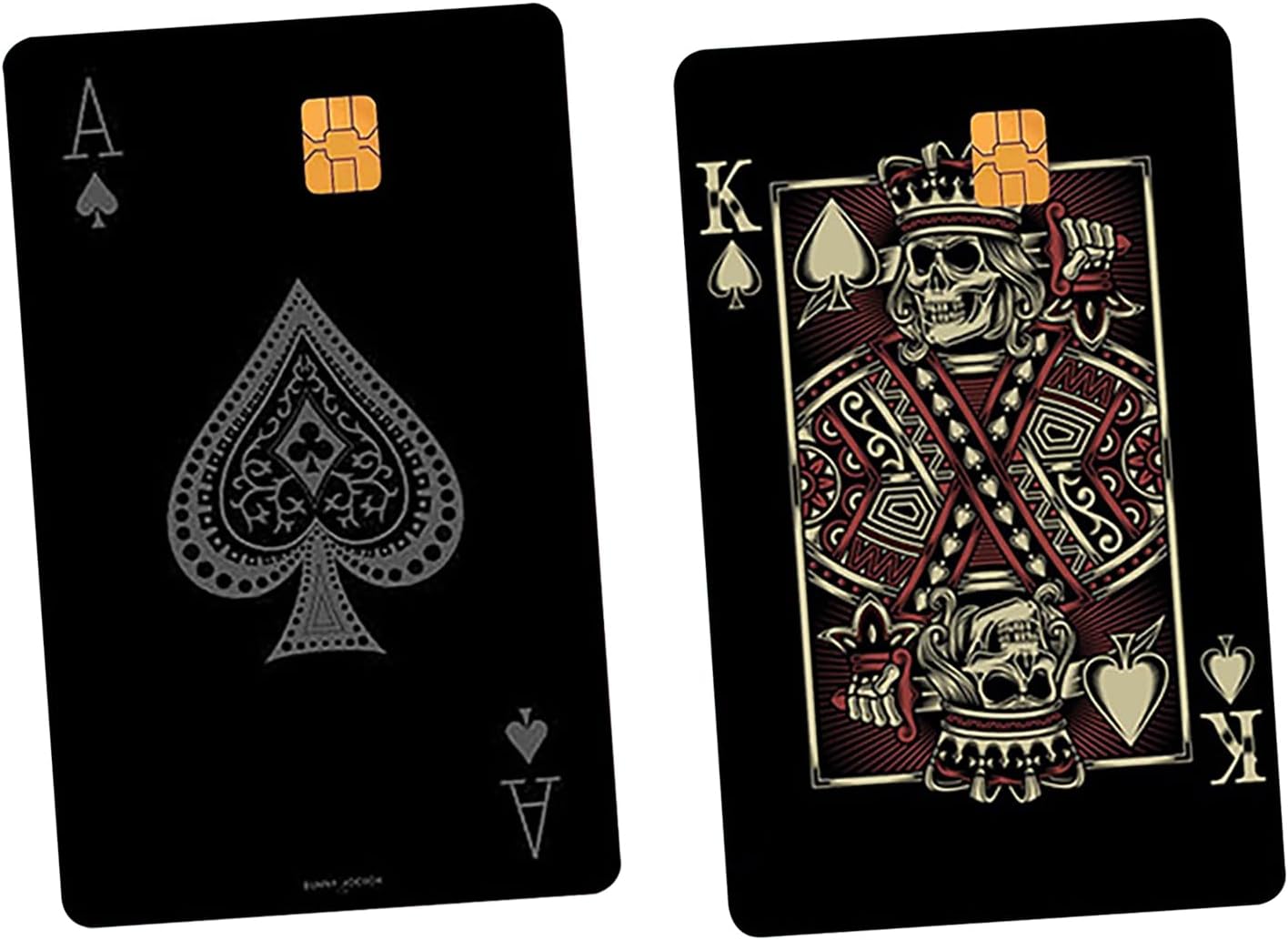 Amazon.com : LKMUPNR 2 Set Debit Card Skin,1 Set with 4 Stickers,Credit ...