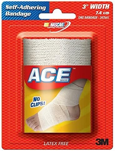 Amazon.com: Ace Self-Adhering Bandage 3 in. (3 Pack) : Health & Household