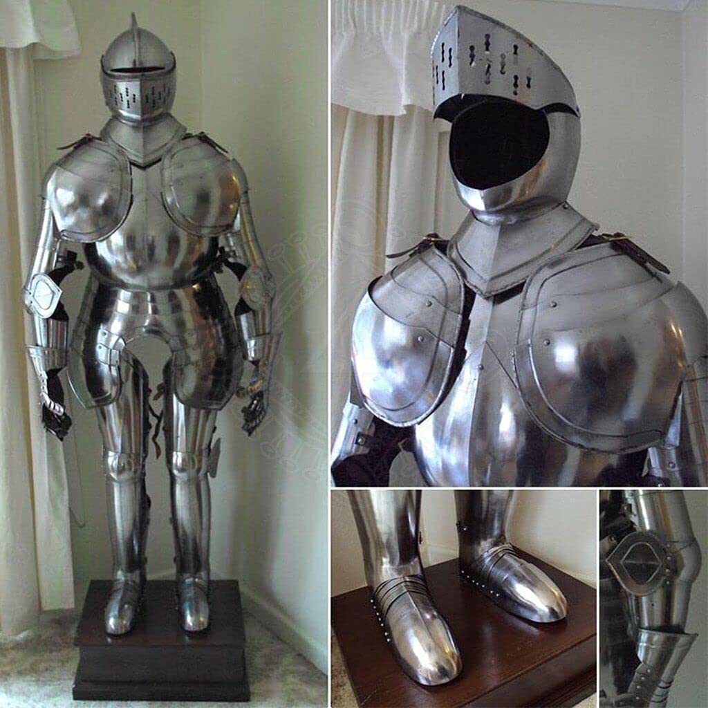 Buy Medieval Knight Wearable Suit of Armor Crusader Combat Full Body ...