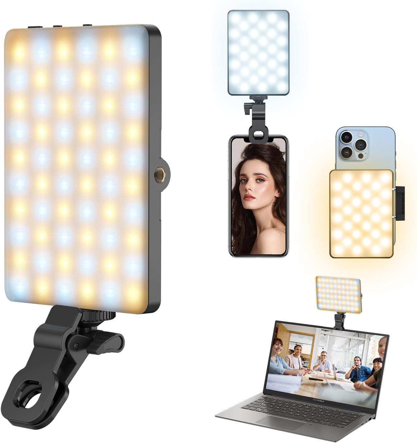 Amazon.com: Meixitoy 120 LED Phone Light, Selfie Light for iPhone ...