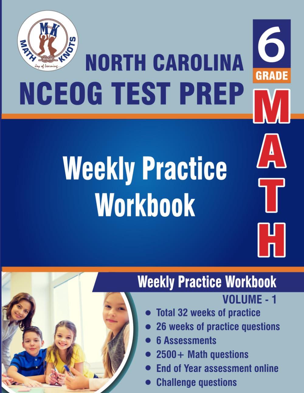 North Carolina State (NC EOG) Test Prep : 6th Grade Math : Weekly ...