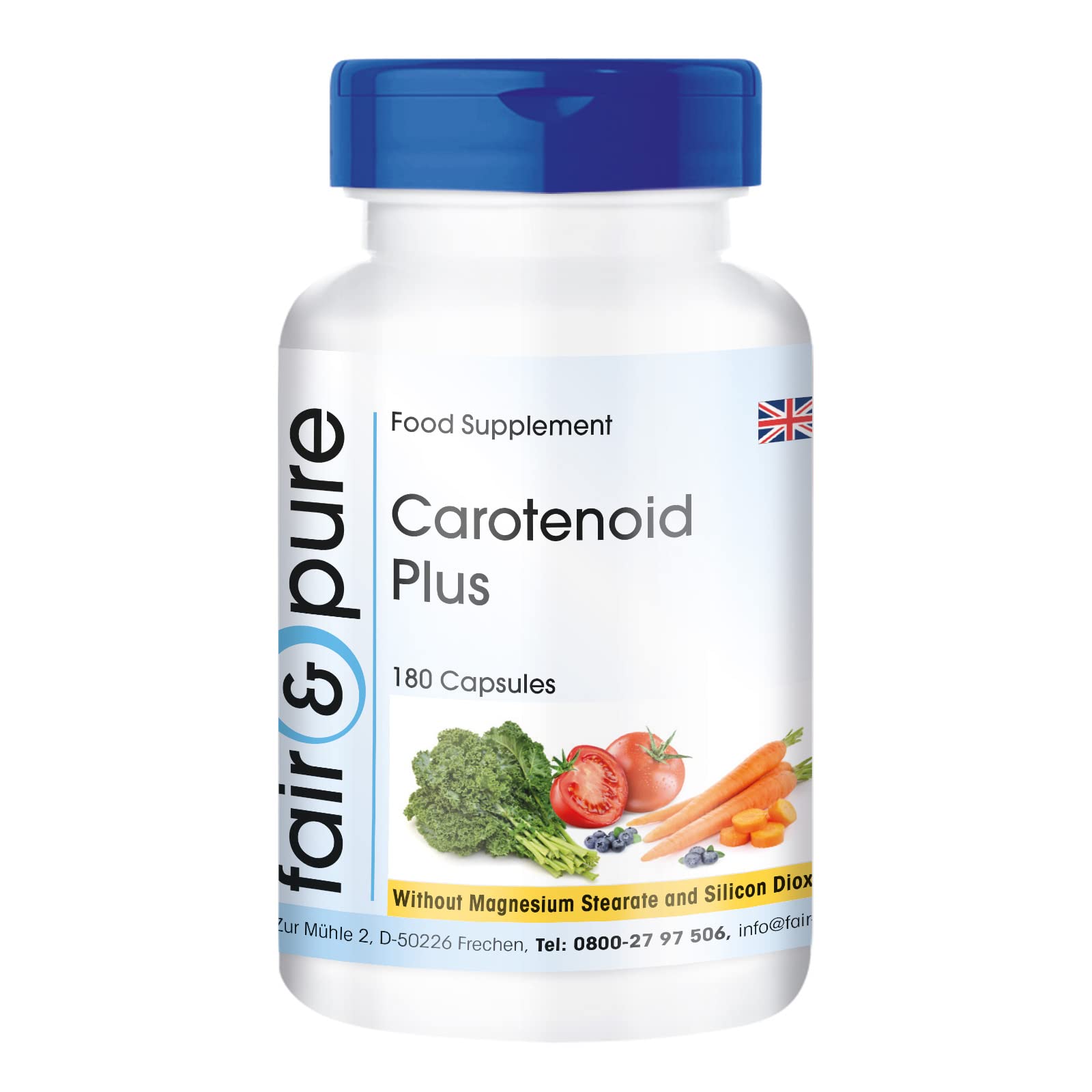Fair And Pure Carotenoid Plus Containing Beta Carotene Lutein ...
