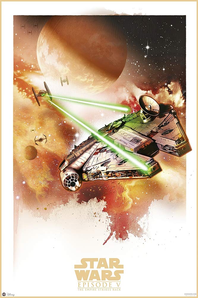 Star Wars Space Battle Art