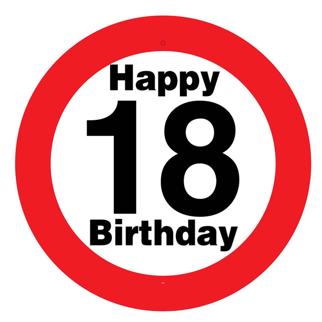 Riesen-Schild "18" mit Saugnapf : Amazon.de: Küche, Haushalt & Wohnen