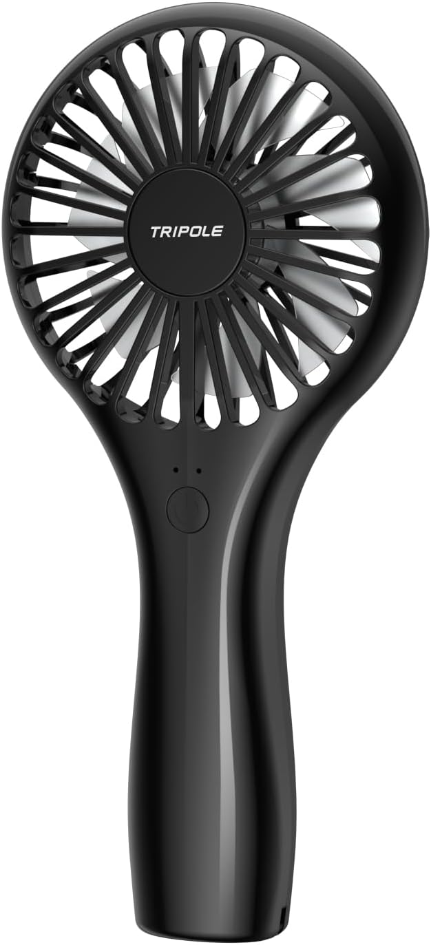 Amazon.com: TriPole Handheld Mini Fan Battery Operated Small Personal ...