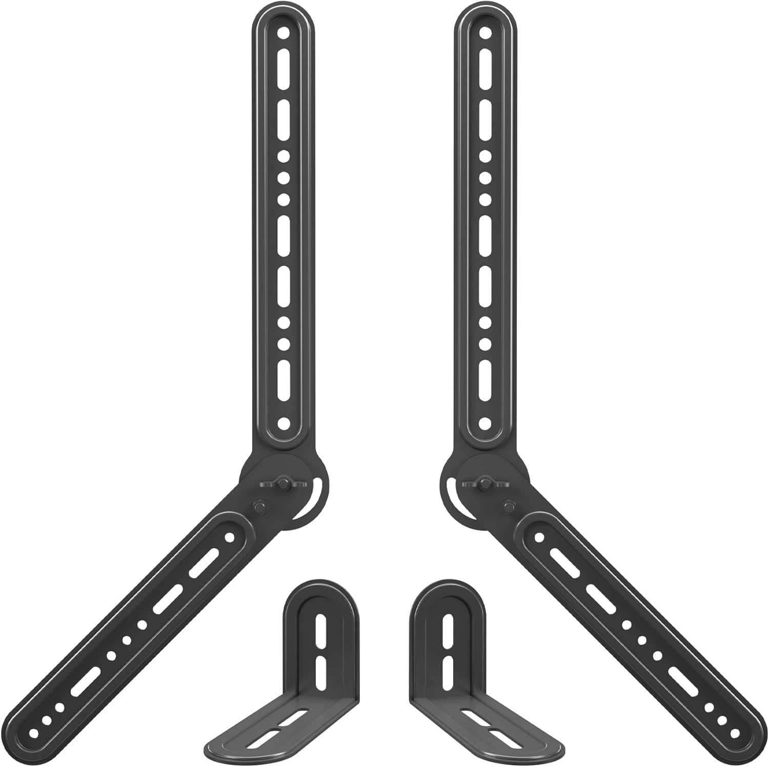 Amazon.com: KAMIWI Soundbar Mount for Mounting Above or Under TVs ...
