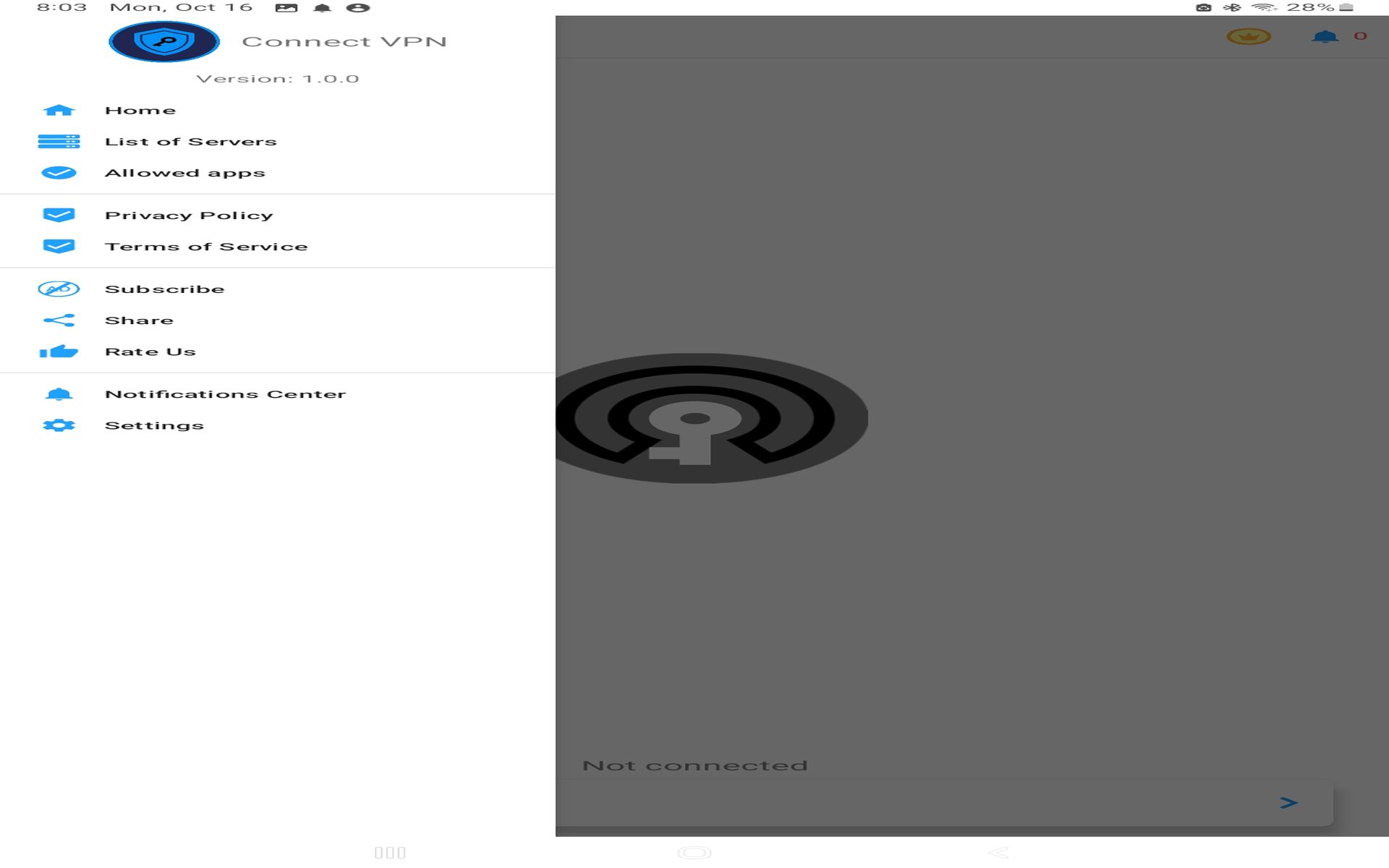 Connect VPN: Secure VPN Proxy:Amazon.com:Appstore for Android