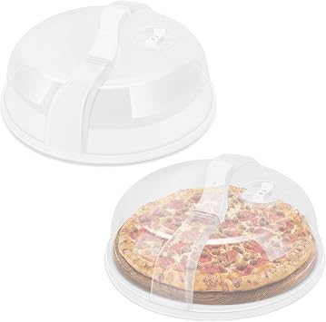 Amazon.com: Flexzion 2 Pack 10.5 Inch Microwave Splatter Cover - BPA ...