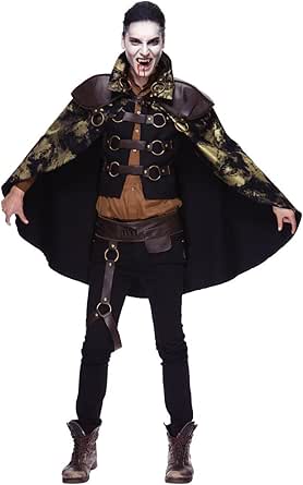 Amazon.com: Paper Magic Steampunk Vampire Goth Cyber Punk Adult Cosplay ...