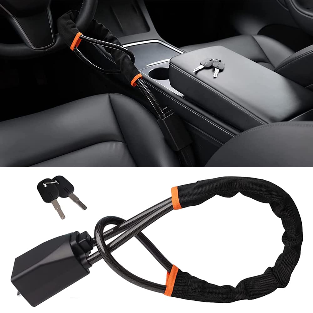 Steering Wheel Lock The Club Car Anti Theft Seat Belt Security Anti ...