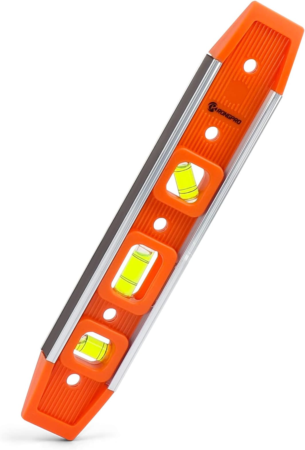RONGPRO 9 Inch Torpedo Level, Magnetic Box Level with 45°/90°/180 ...