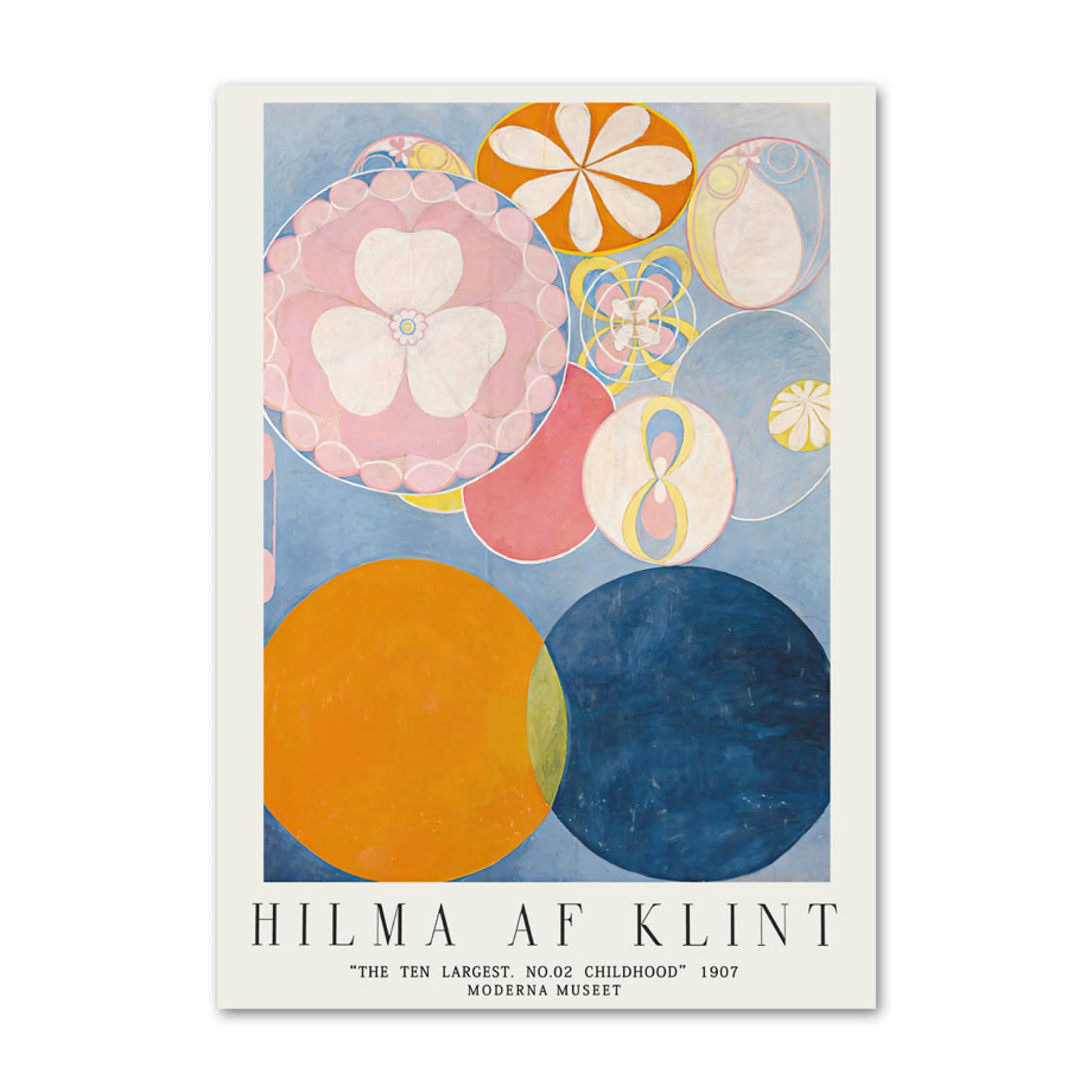 Buy Hilma Af Klint s Abstract Wall Art Hilma Af Klint Canavs Painting ...