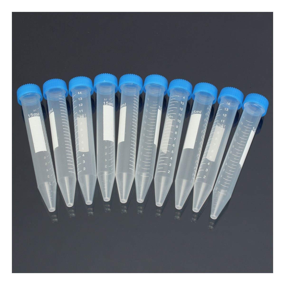 Buy Pangocho JINchao- test tubes, 10pcs With Screw Cap Vial Container ...
