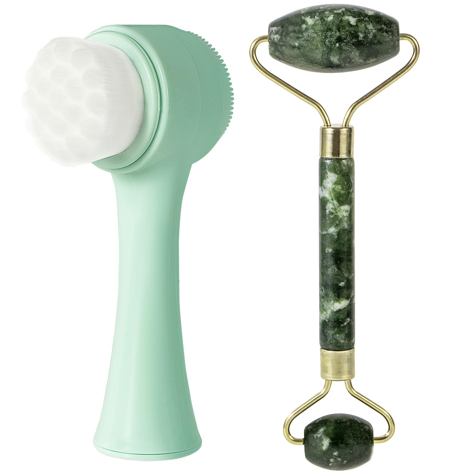 Amazon.com: Beomeen Face Brush 2 in 1, Silicone Facial Cleansing ...