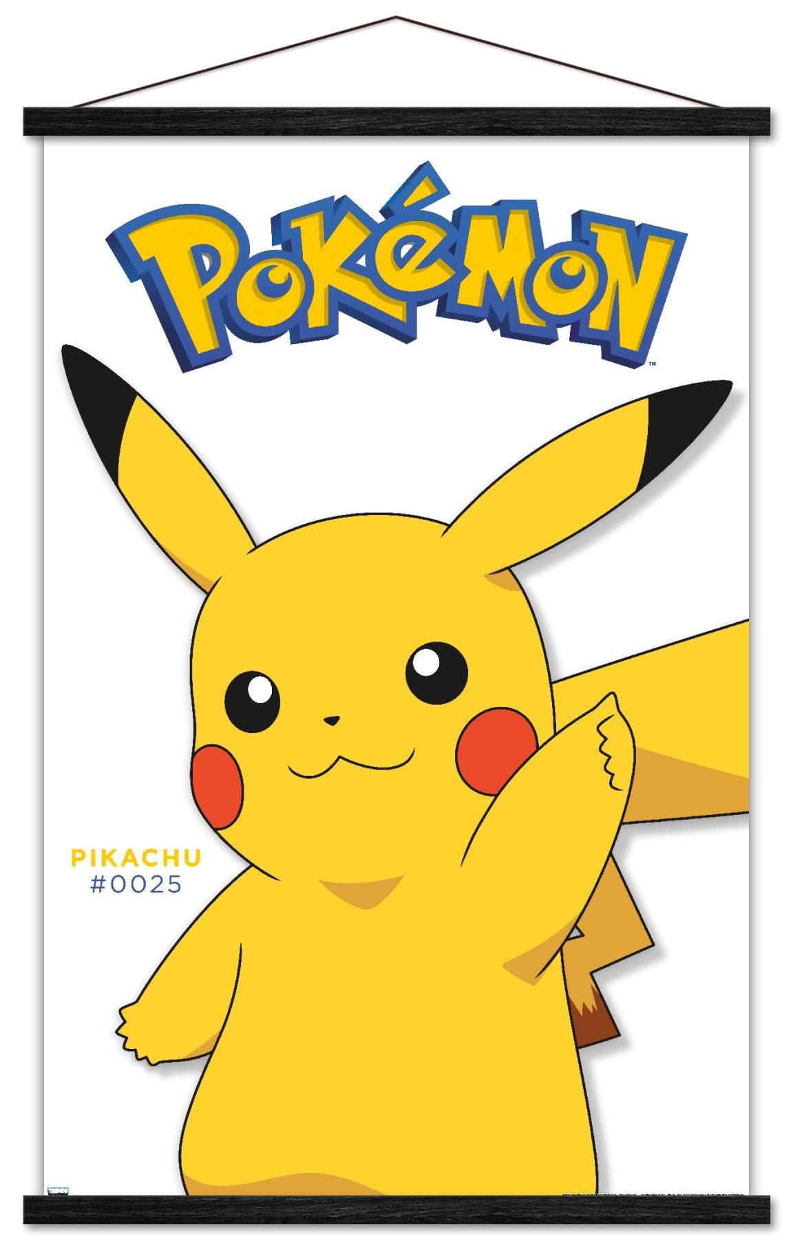 Amazon.com: Trends International Pokémon - Pikachu Feature Series Wall ...