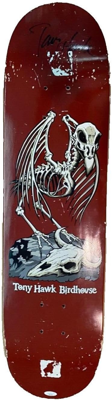 Tony Hawk Signed Birdhouse Skateboard JSA - Autographed Extreme Sports ...