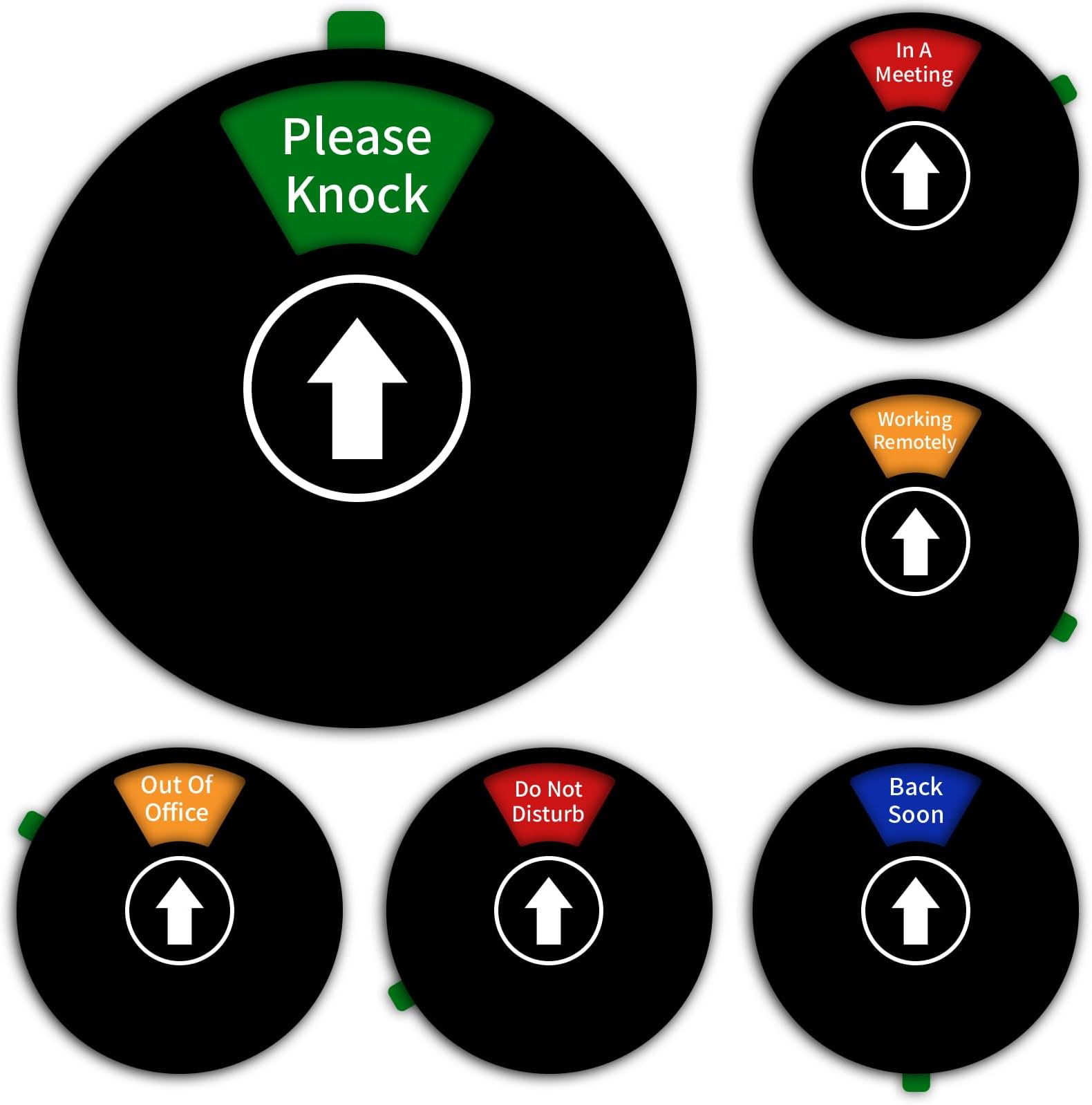 Amazon.com : Office Door Signs - Rotating Status Door Sign - Do not ...