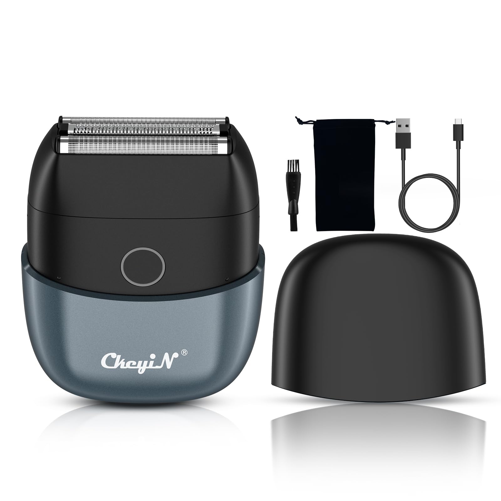 Amazon.com: CkeyiN Electric Shaver - Compact Foil Shavers for Men, USB ...