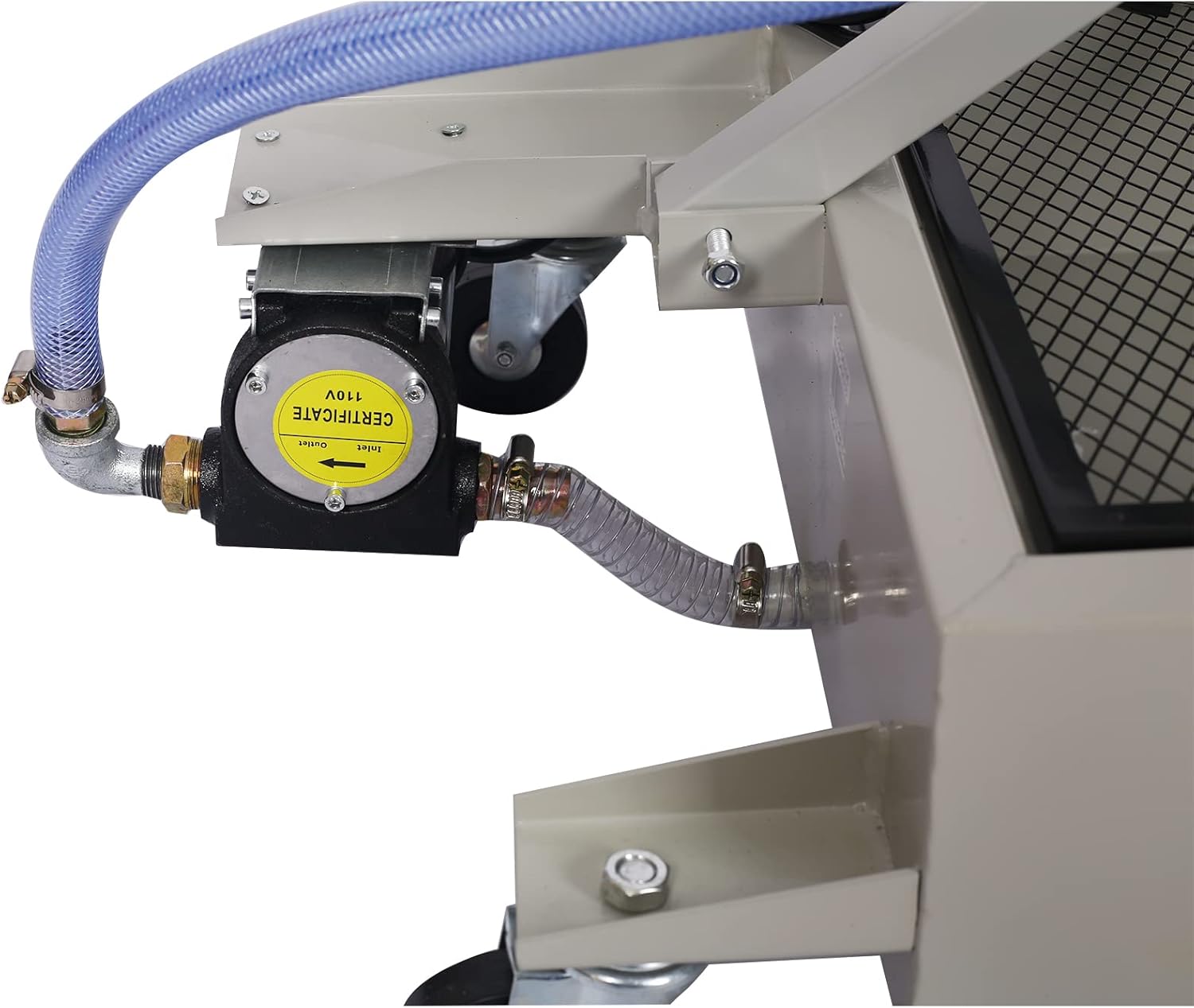 Henf Sartén de drenaje de aceite con bomba eléctrica, escurridor de aceite portátil de perfil ...