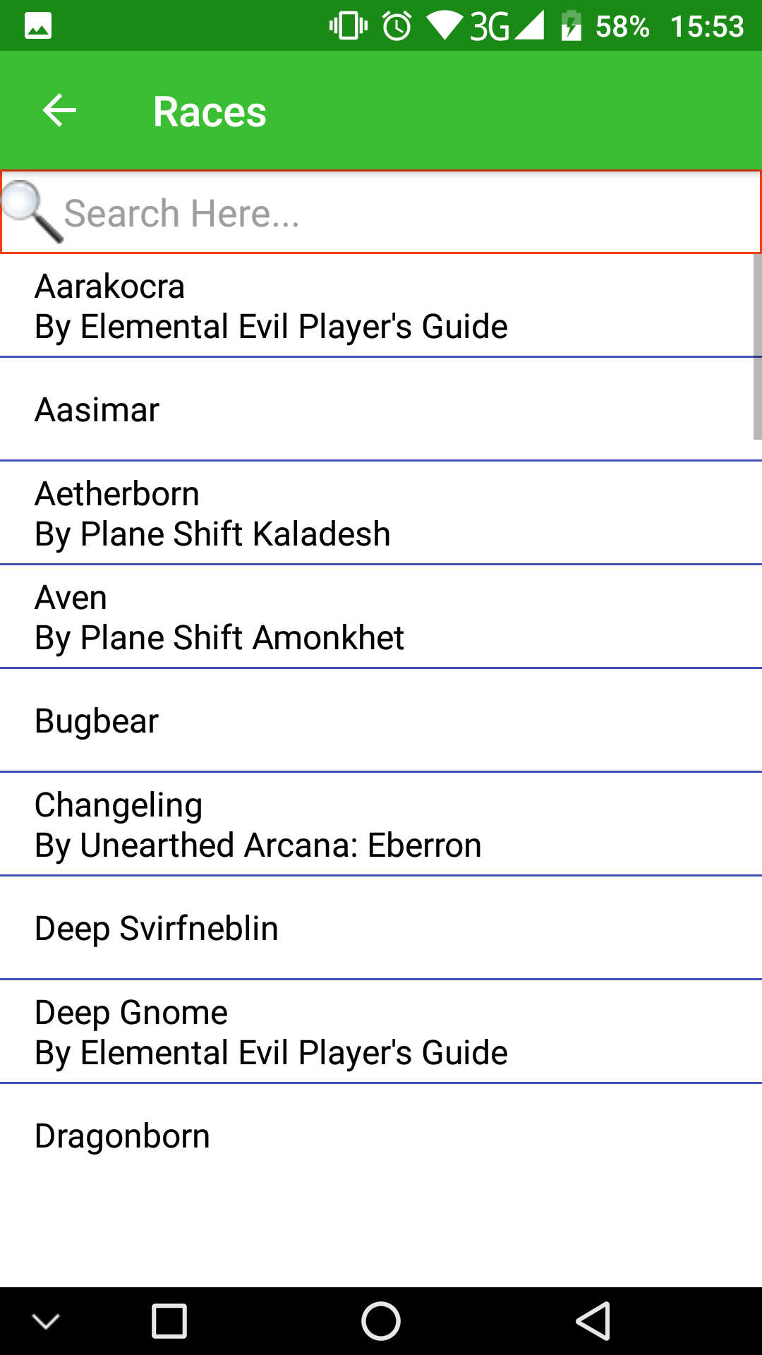 Dnd 5e Database Pro - App on Amazon Appstore