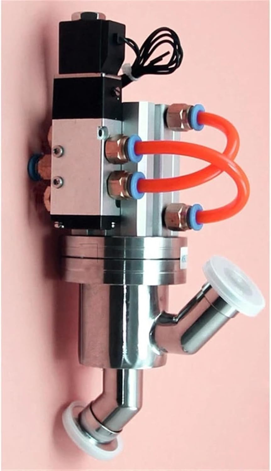 KXIWLUFV Pneumatic Vacuum Baffle Valve Vacuum Angle Valve 24V/220V ...