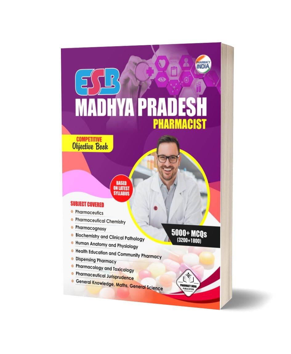 Buy ESB MP Pharmacist Competitive Objective Book Book Online at Low Prices in India | ESB MP ...