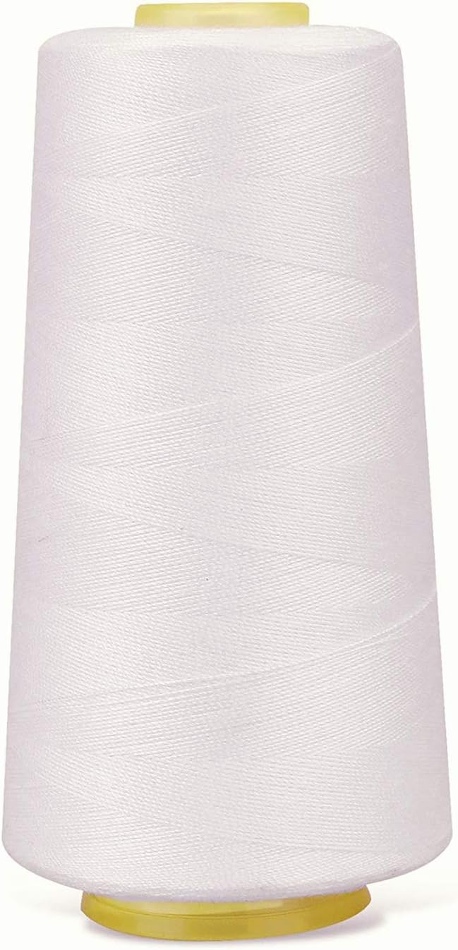 Amazon.com: 2 Spools Polyester 3000 Yards Sewing Thread Spools, 40/2 ...