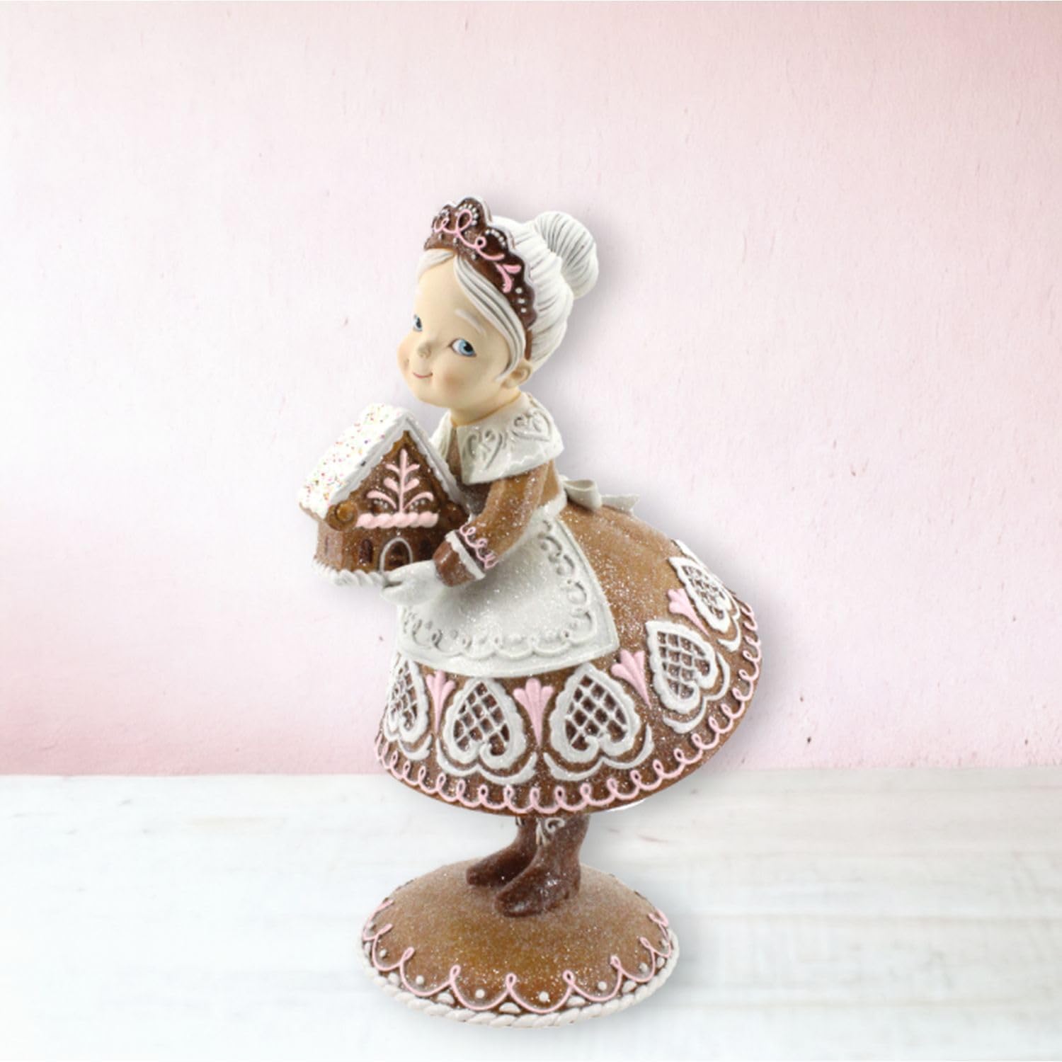 Amazon.com: December Diamonds Gingerbread Village Mrs Claus with ...