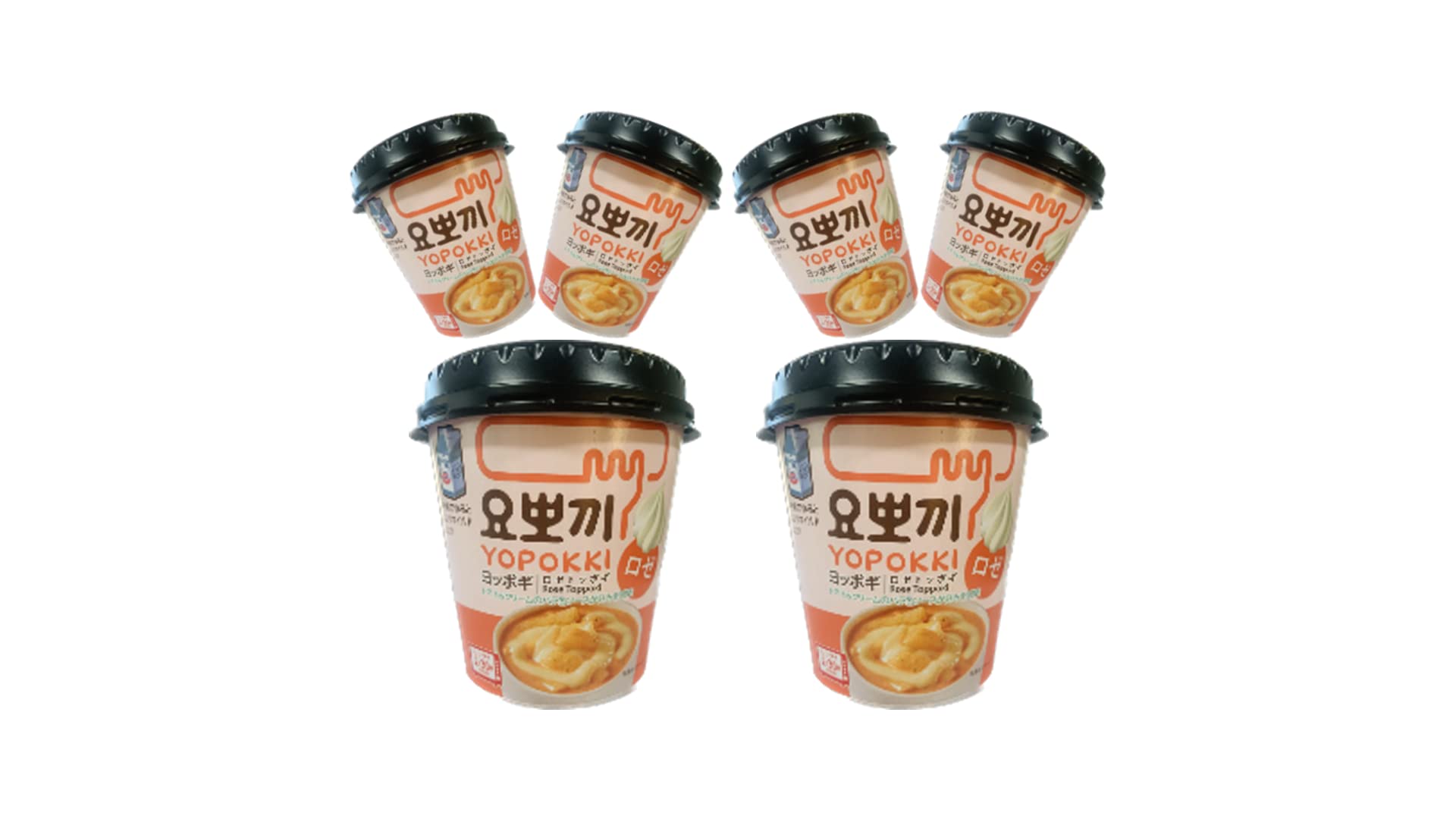 Amazon.co.jp: ヨポキ ロゼトッポキ 120gx6個 ヨッポキ Rose Toppoki : 食品・飲料・お酒