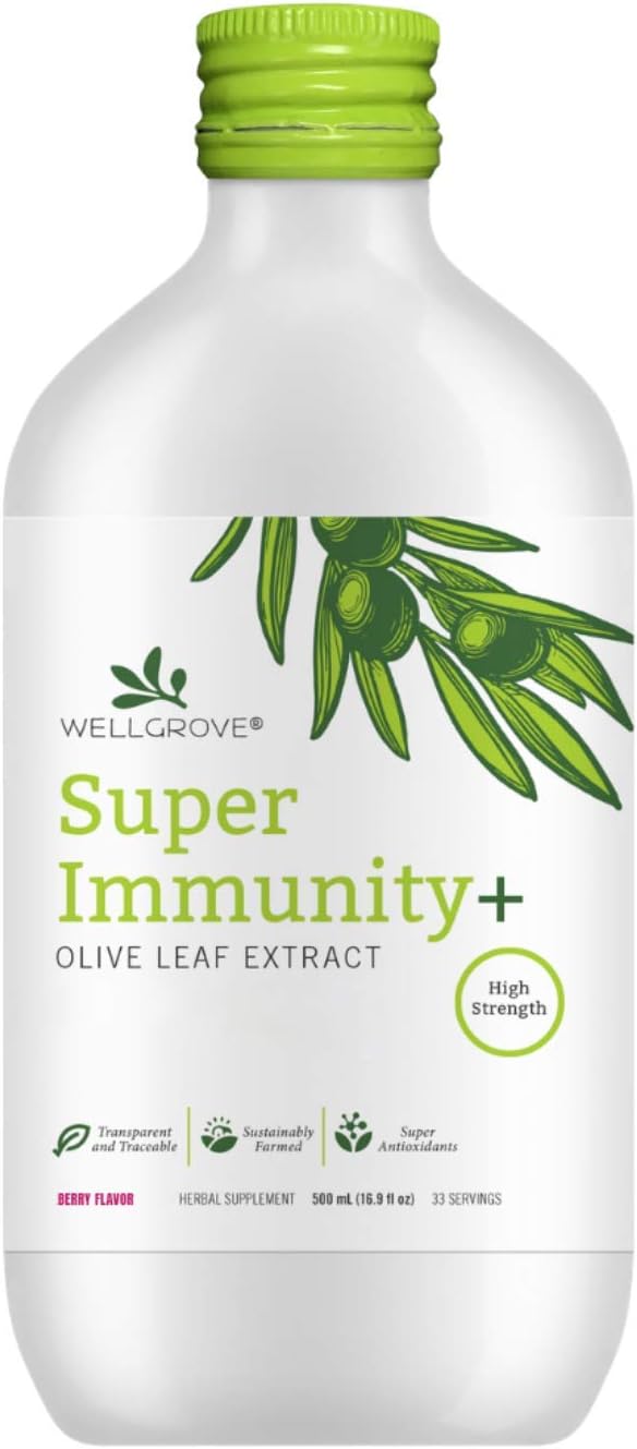 Amazon.com: WellGrove Immunity Booster Olive Leaf Extract | All Natural ...