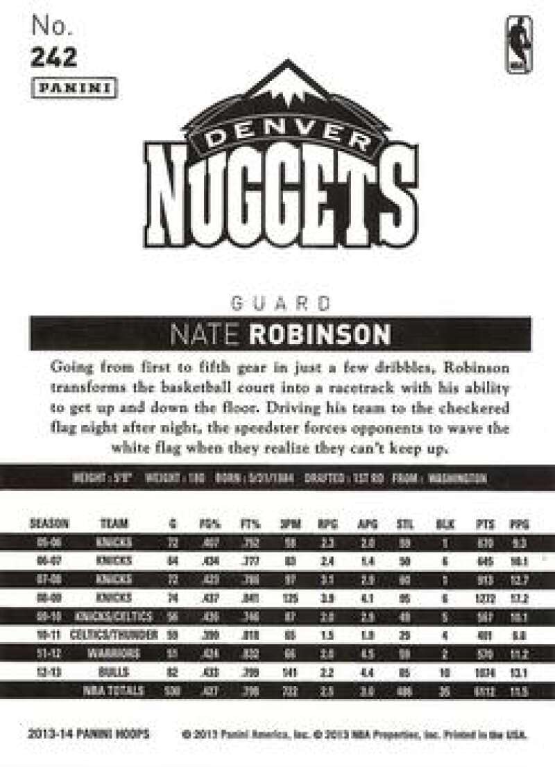 Denver Nuggets 2013 2014 Team Poster