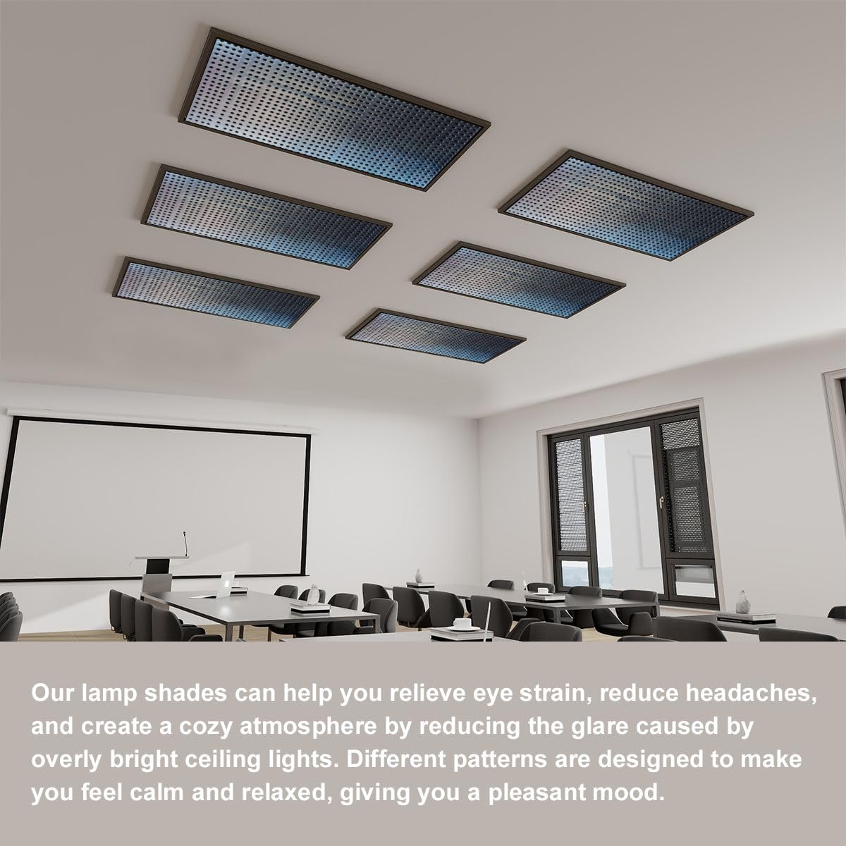 Steel Fluorescent Light Covers