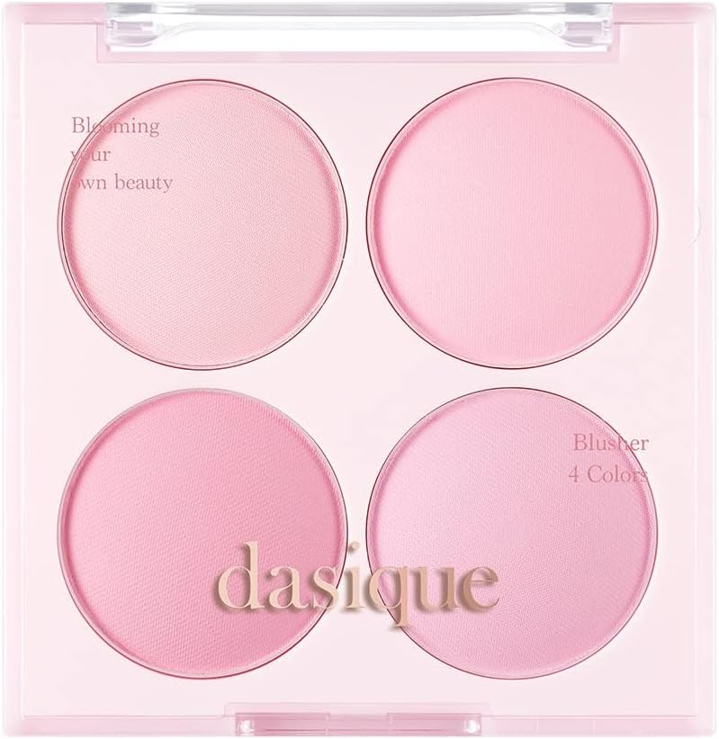 Amazon.com : Dasique Blending Mood Cheek #08 Blueberry Sorbet | 4 Blendable Shades in ...
