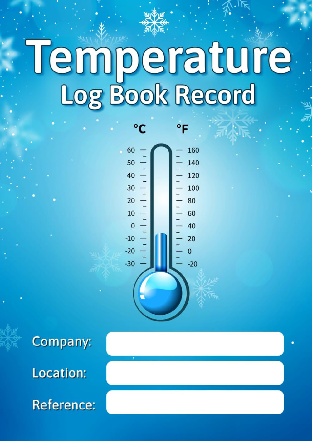 Temperature Log Book Record: For Daily Temperature Check For Food ...