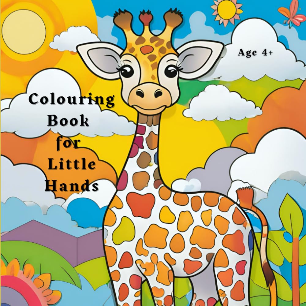 Amazon.com: Colouring book for Little Hands: Age 4+: Learn About ...