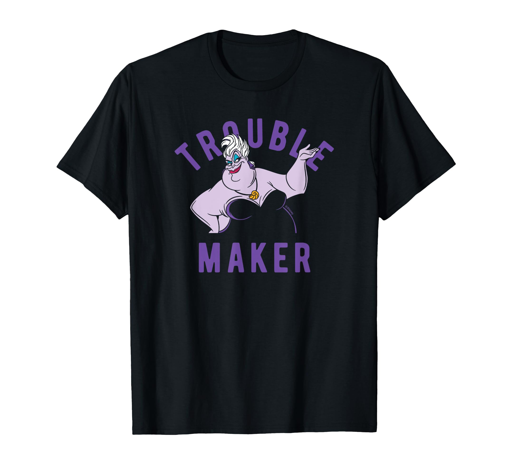 Amazon.com: Disney - Ursula Trouble Maker T-Shirt : Clothing, Shoes ...