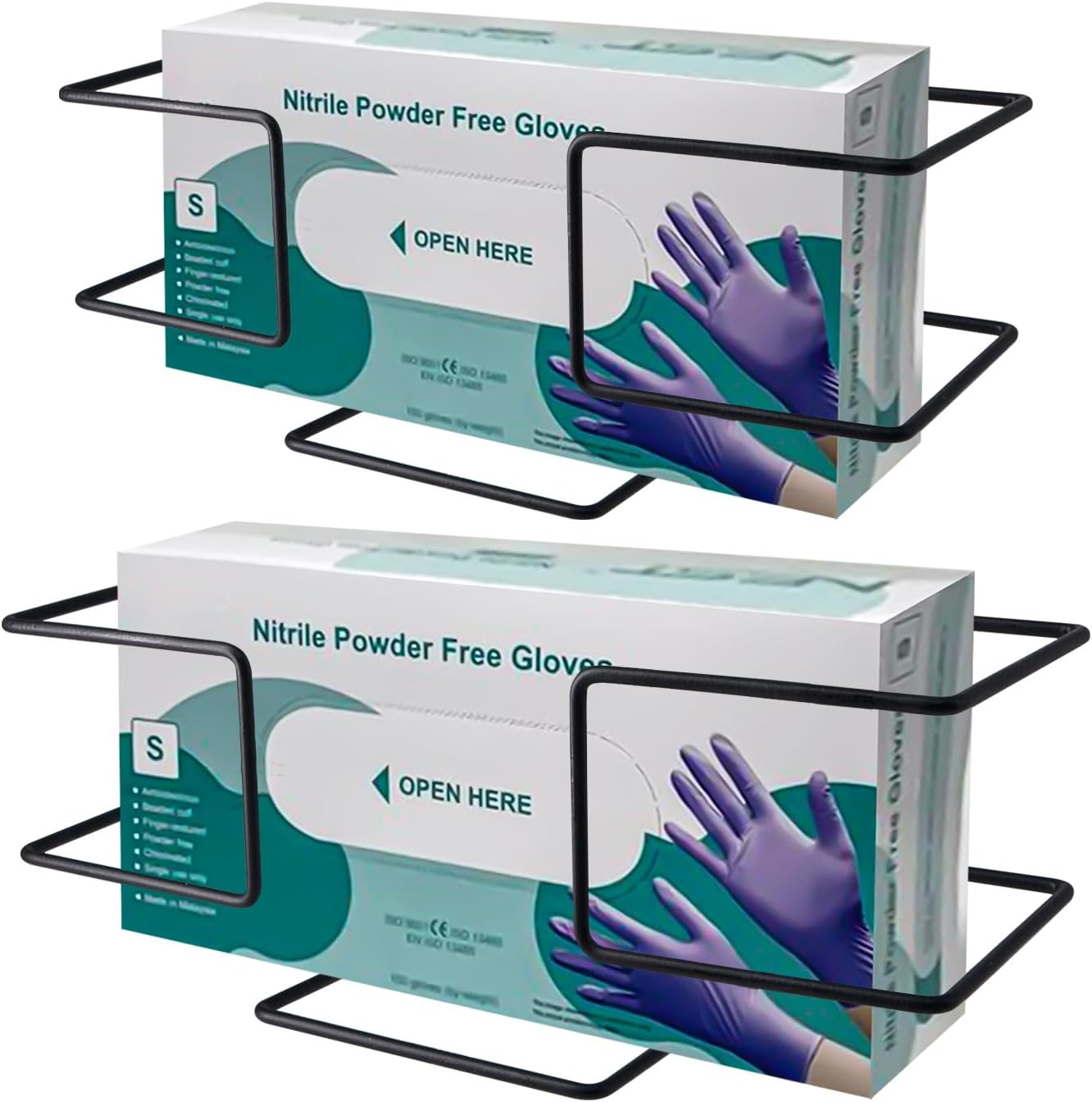 Amazon.com: NiHome Clear Wall-Mounted Acrylic Glove Box Holder ...