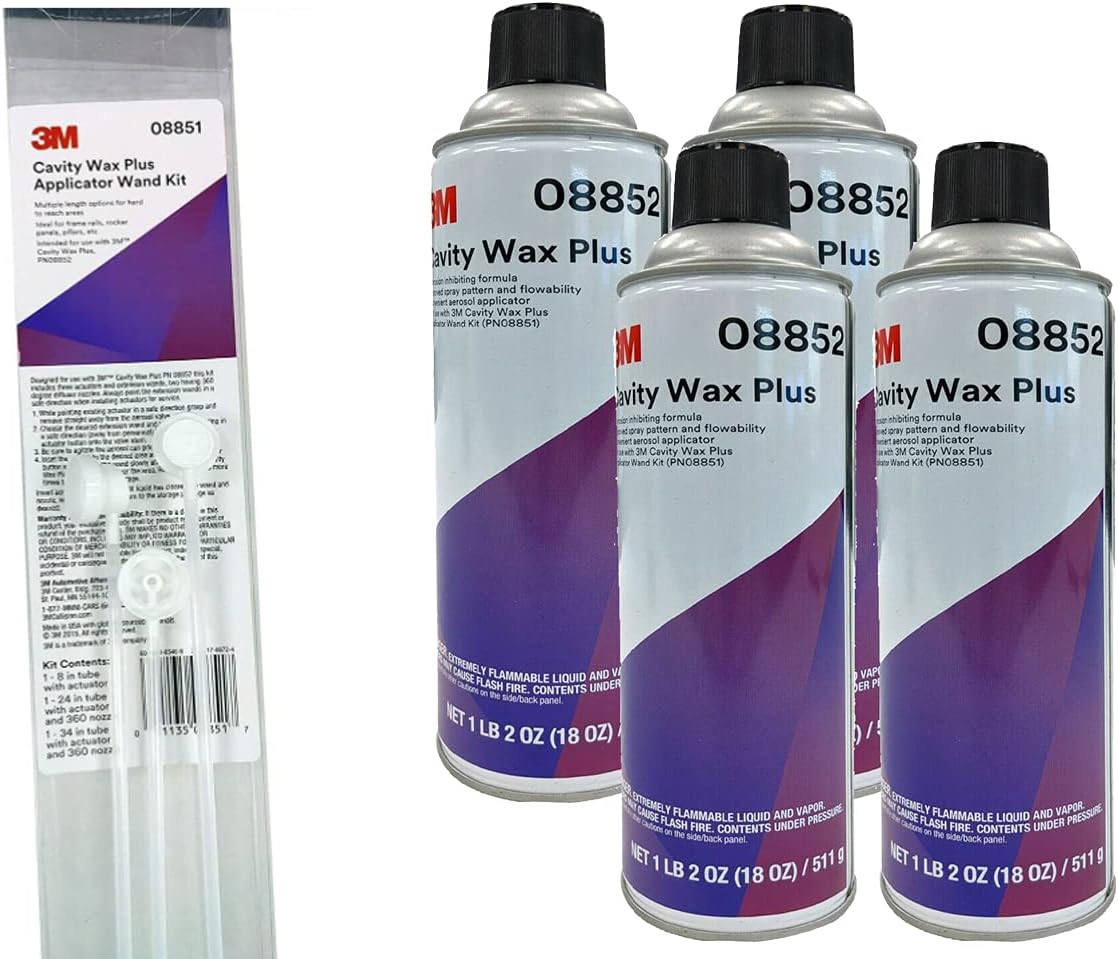 Amazon.com: Waxoyl 120-4 Permanent Cavity Wax Tin Plus 1.3 gallons ...