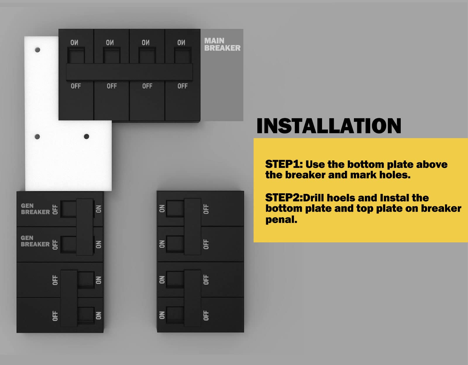 Snapklik.com : GenCap Generator Interlock Kit Compatible