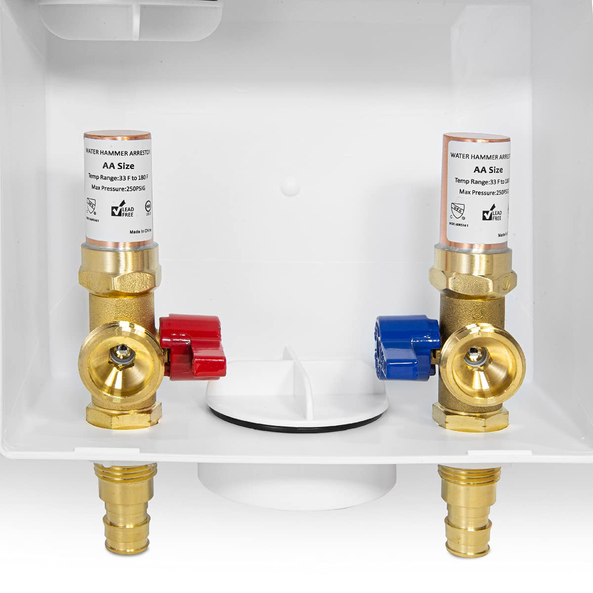 EFIELD Washing Machine Outlet Box, 1/2" Pex-A F1960 Expansion ...