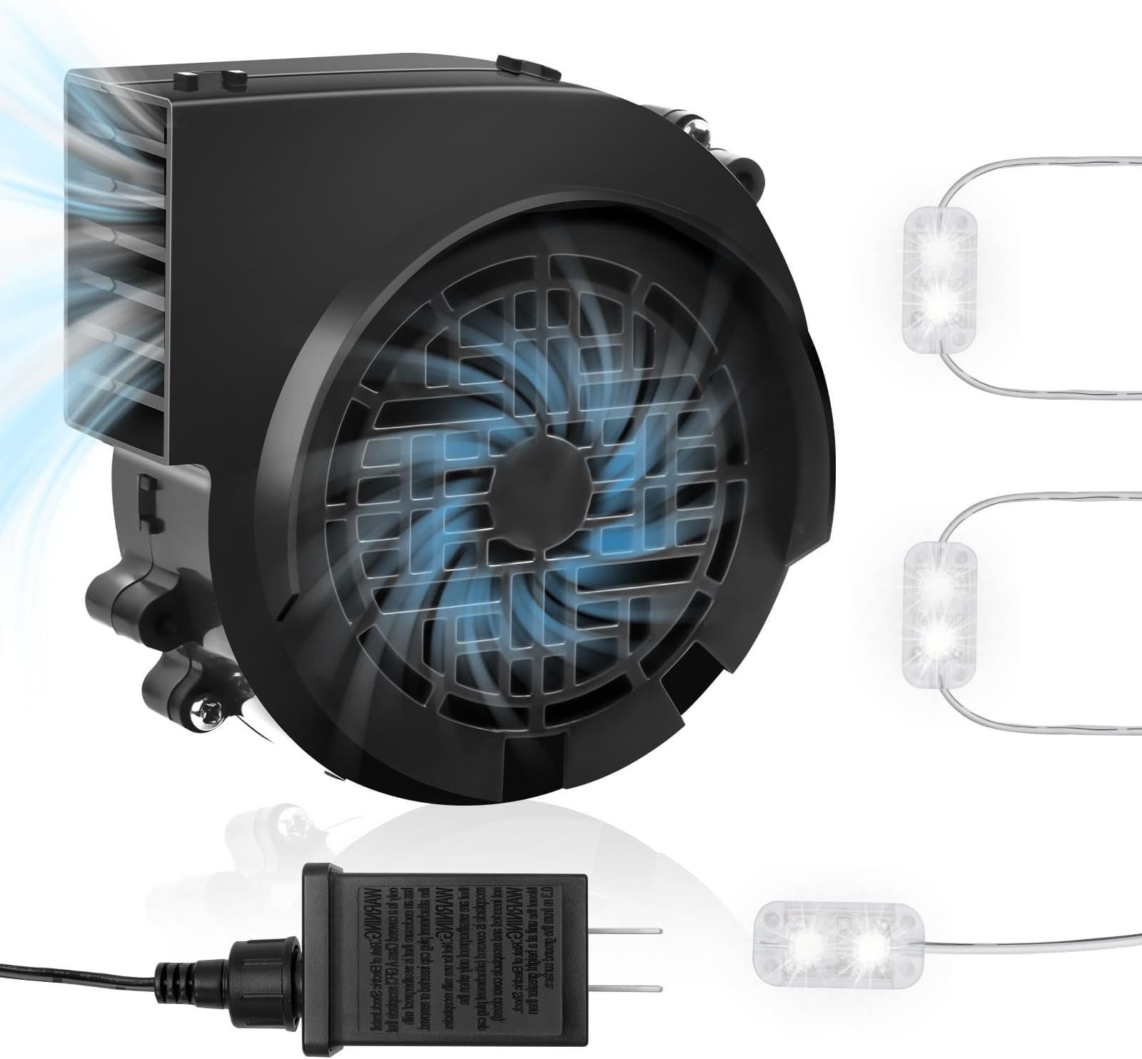 Amazon.com: AIR CHARACTERS Replacement YEF-80 Fan with Base and Lights ...