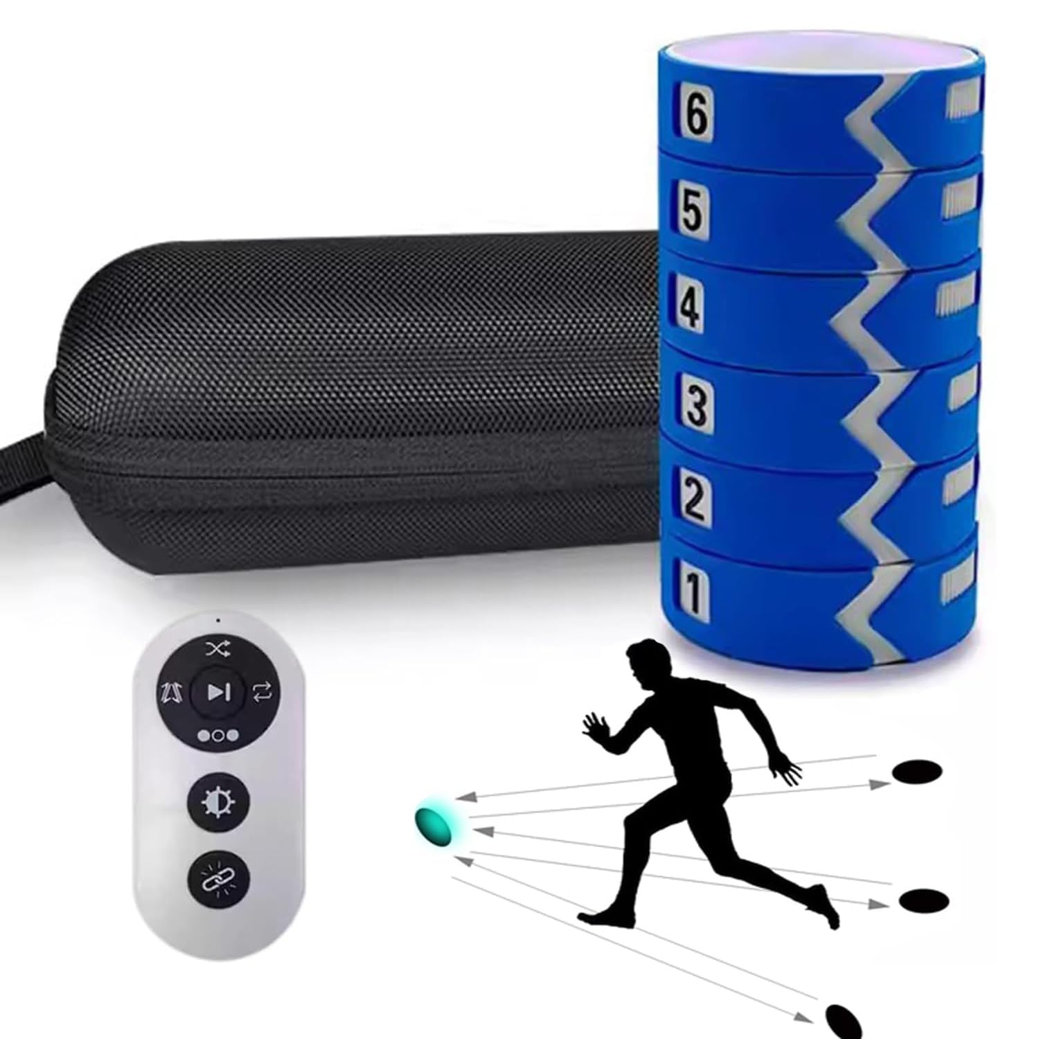 Reaction Training Light, 6 Lights Agile Reaction Speed Training ...