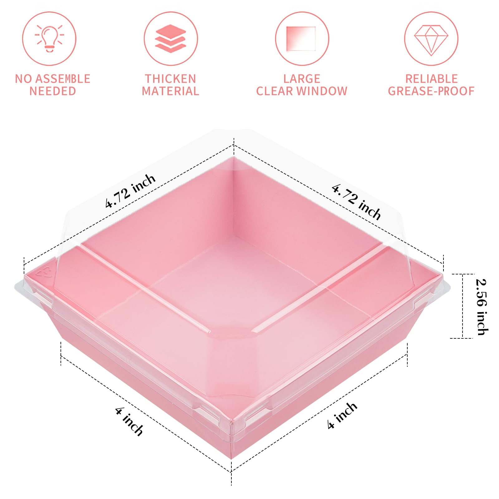 Snapklik.com : Ocmoiy Pink Charcuterie Boxes