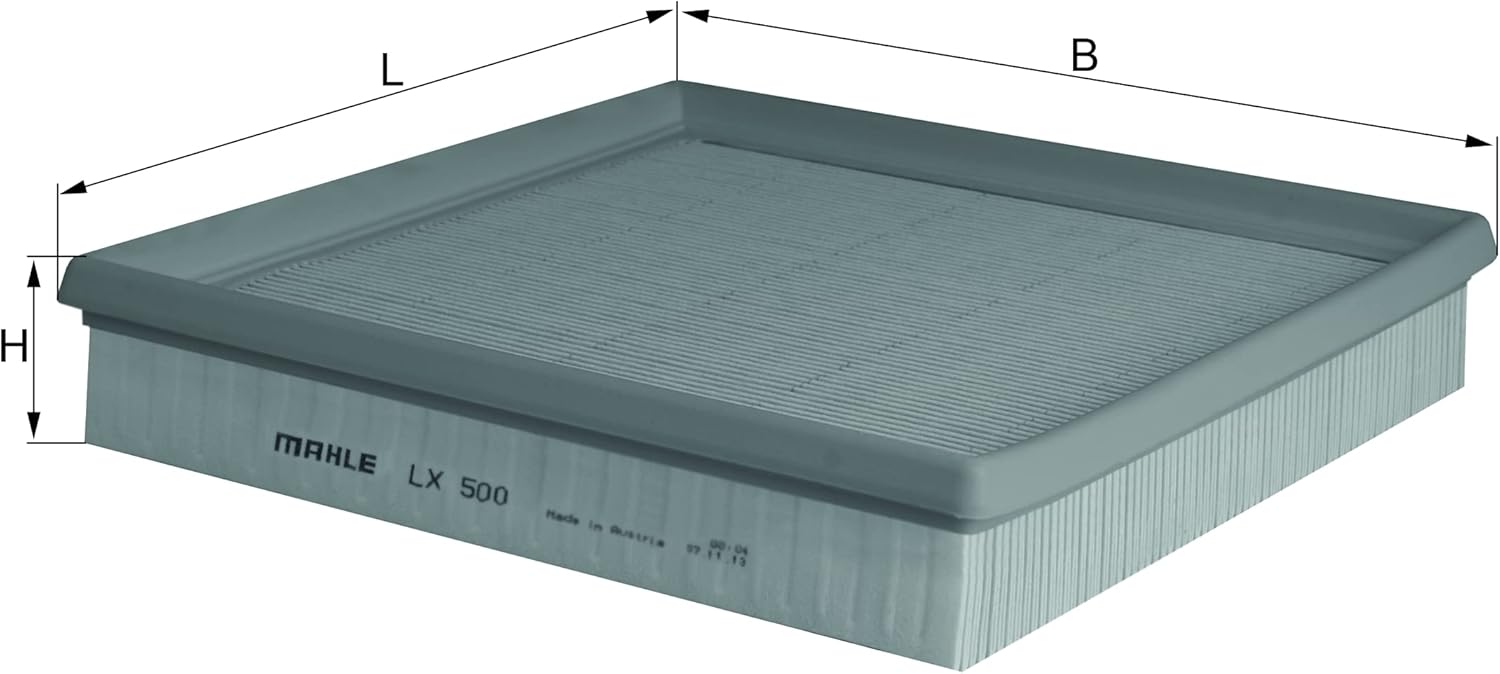 Amazon.com: Mahle LX 500 Air Filter : Automotive
