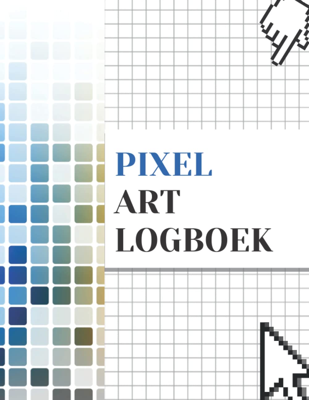 Buy Pixel Art Logboek: om je eigen Pixel Art te maken | Blanco A4 klein ...