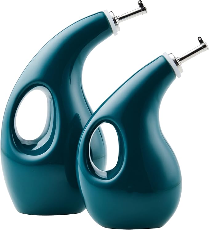 Amazon.com: Rachael Ray Serveware Ceramic EVOO Oil and Vinegar ...