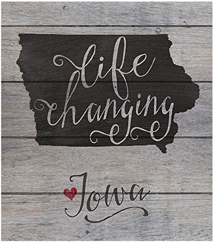 Buy Kindred Hearts 35000IA 12"x13.5" Iowa State Slogan Pallet Board ...