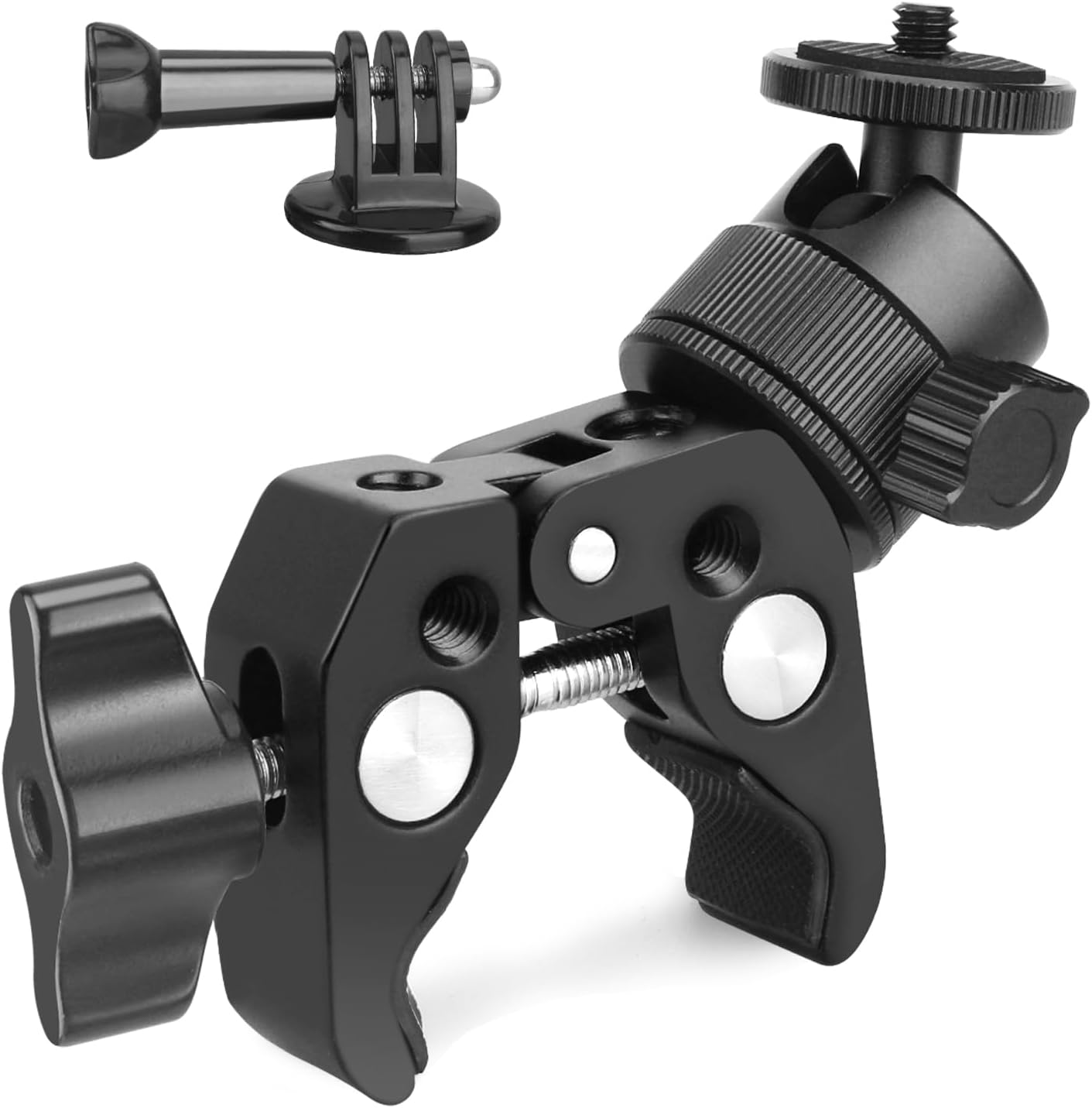 Amazon.com : Super Clamp Camera Mount with 360° Ball Head, Action ...